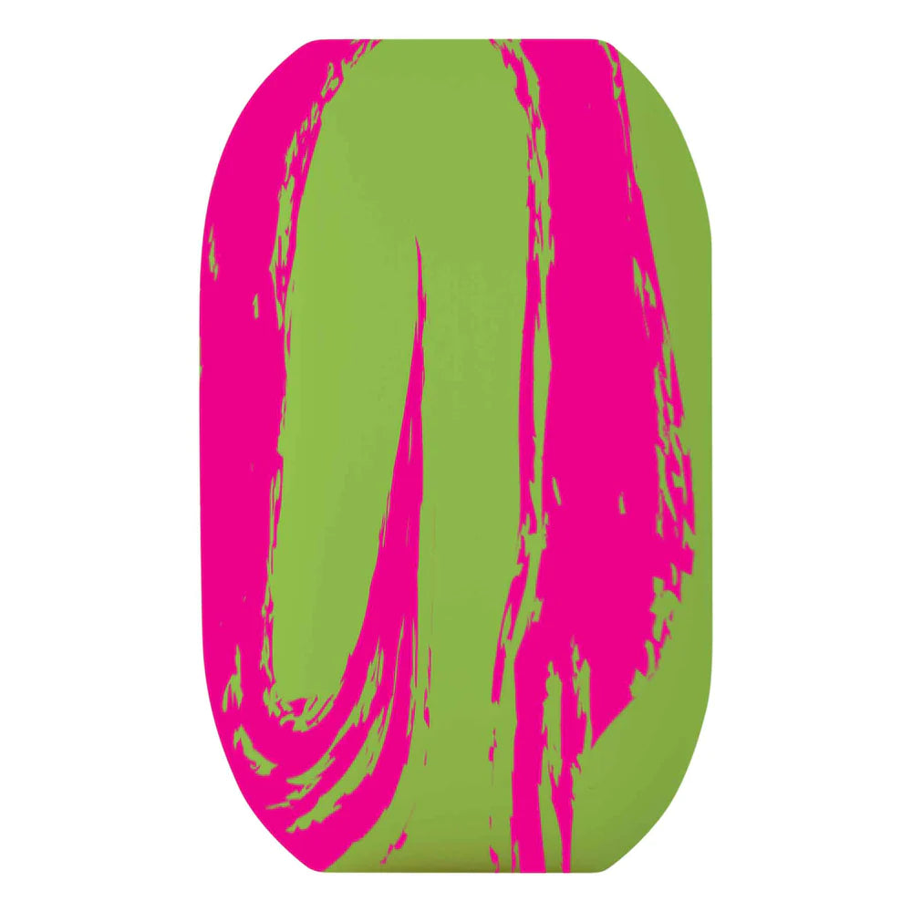 45mm Swamp Wheels Pink Green Swirl 99a – Quality Surfboards Hawaii