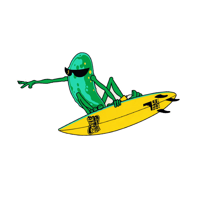 Radical Pickle 6" Sticker – Quality Surfboards Hawaii