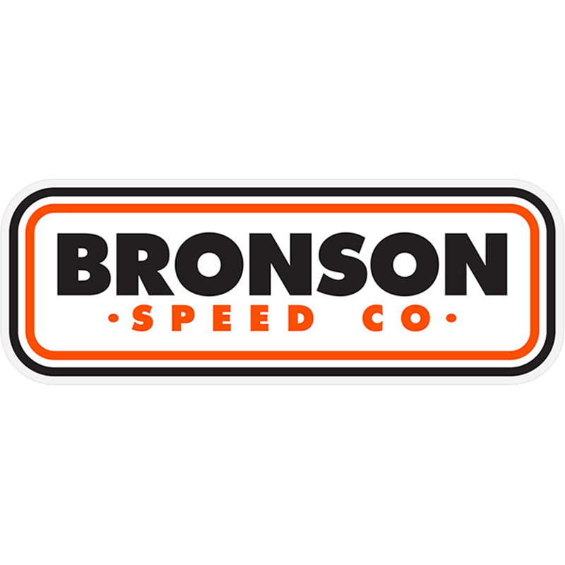 Bronson Speed Co. Patch Logo Sticker 4" – Quality Surfboards Hawaii