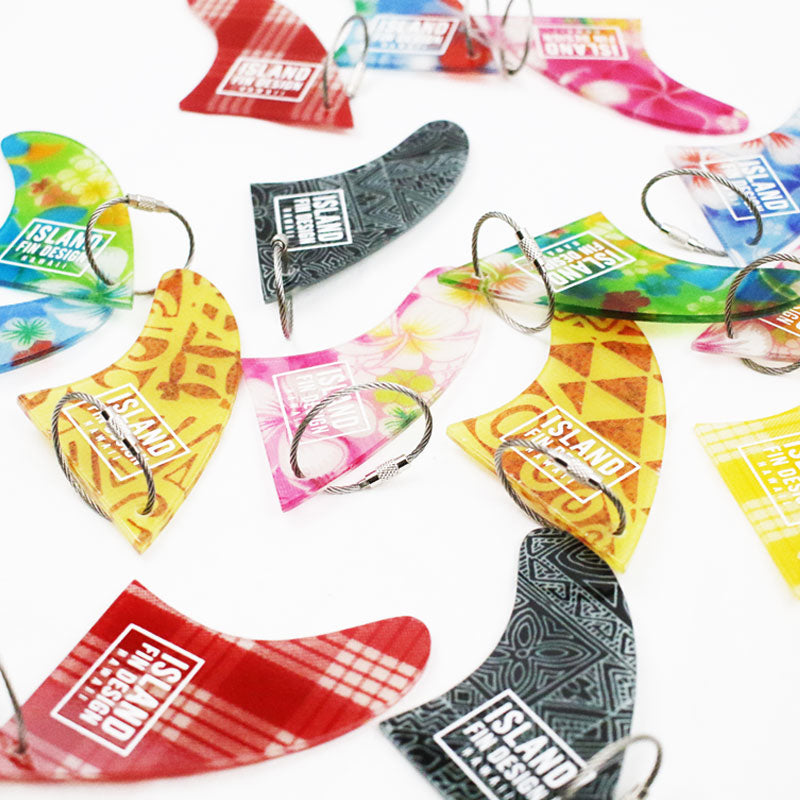 Island Fin Design Keychain – Quality Surfboards Hawaii